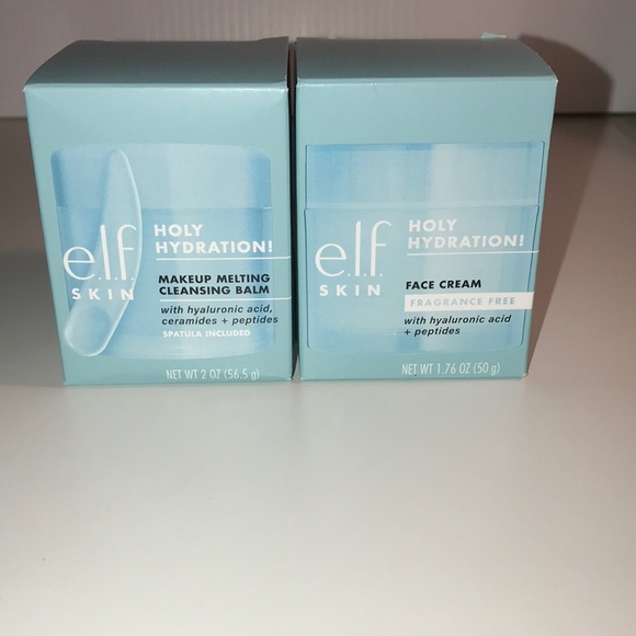 ELF | Skincare | Elf Holy Hydration Duo Makeup Melting Cleansing Balm ...